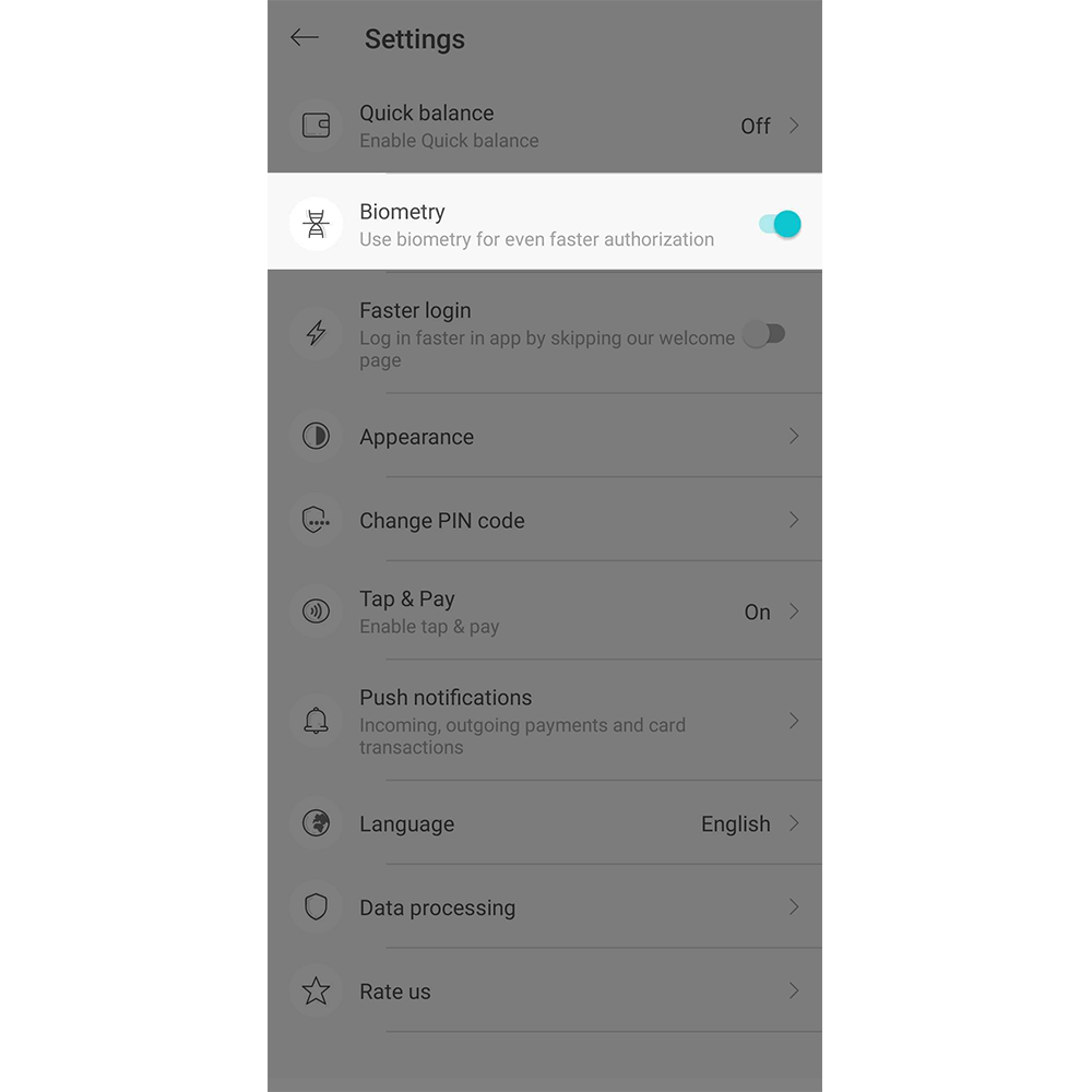 How to activate biometrics on the Citadele app? | Bank Citadele
